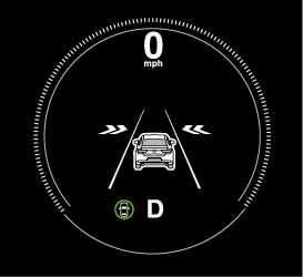 Active driving display (vehicles with active driving display)