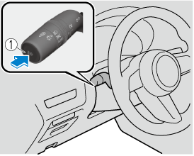 High beam control switch
