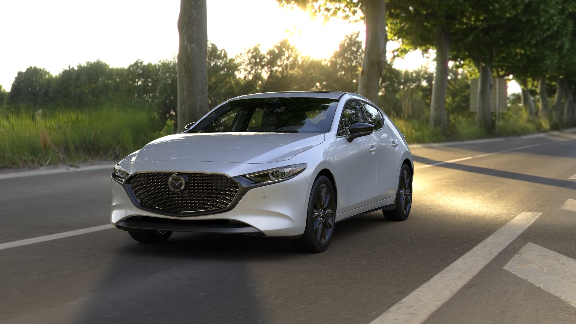 2024 Mazda3 Sport AWD Compact Hatchback | Mazda Canada