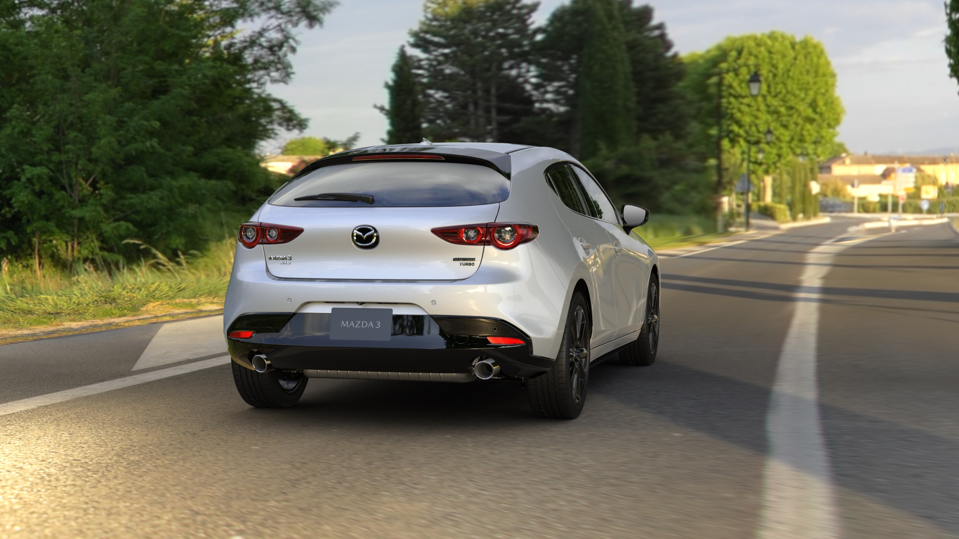 2024 Mazda3 Sport AWD Compact Hatchback | Mazda Canada