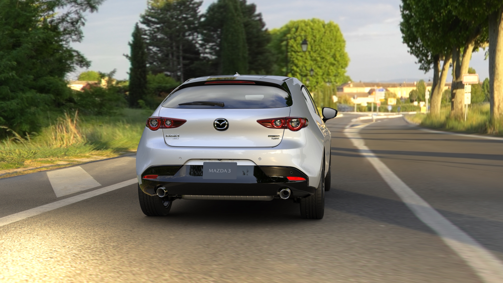 2024 Mazda3 Sport AWD Compact Hatchback | Mazda Canada