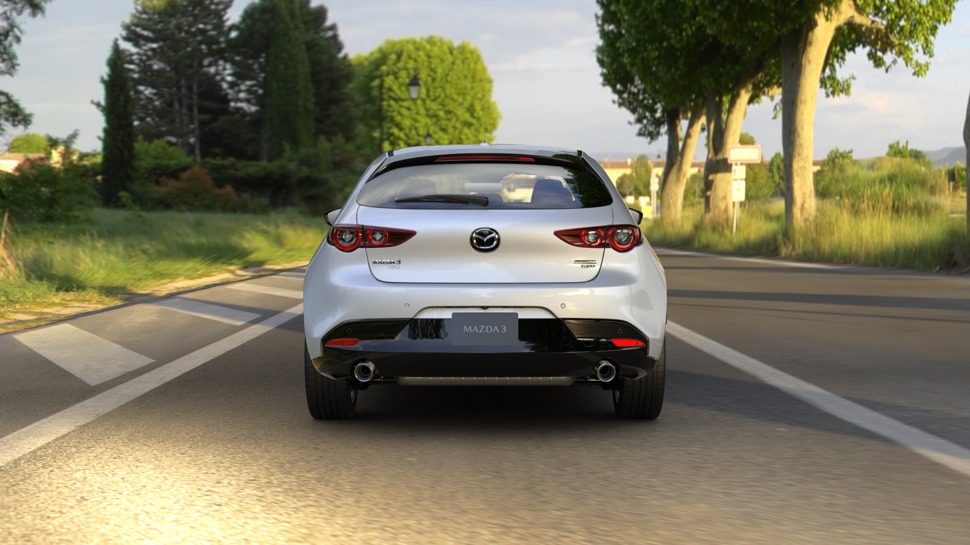 2024 Mazda3 Sport AWD Compact Hatchback | Mazda Canada