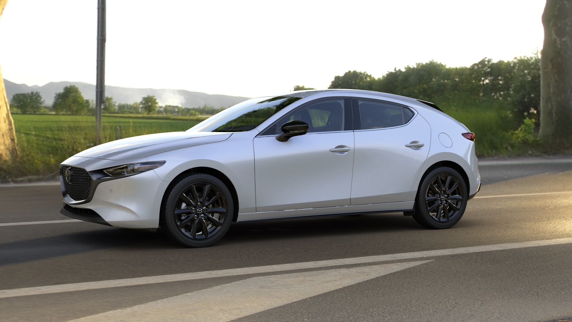 2024 Mazda3 Sport AWD Compact Hatchback | Mazda Canada